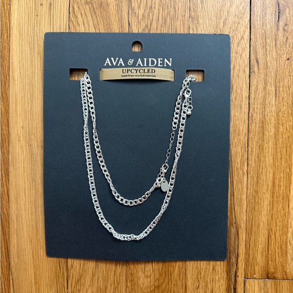 Ava & Aiden | Jewelry | Ava Aiden Silver Chain Necklace | Poshmark